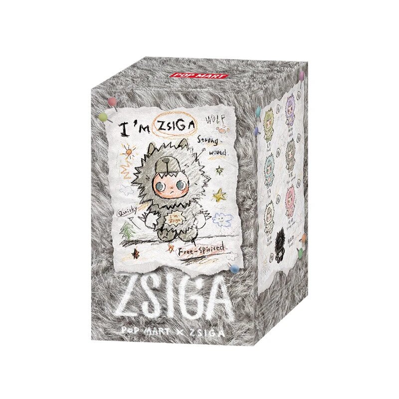 POP MART Zsiga I'm Zsiga Series Виниловая фигурка-сюрприз Random 1pc