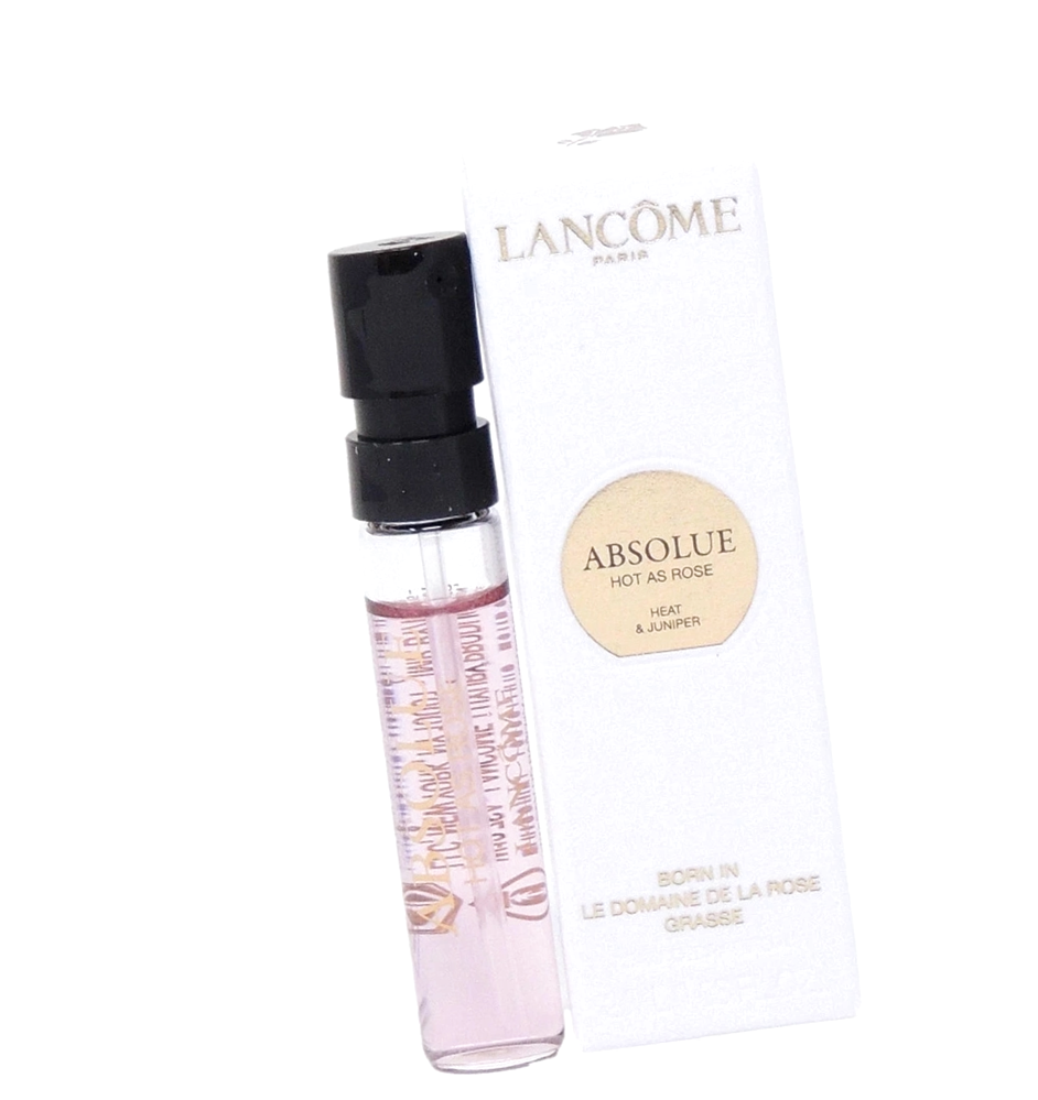 Парфюмерная вода Lancome Hot As Rose пробник 2 мл - Ланком Хот Эс Роуз для мужчин и женщин, Роза
