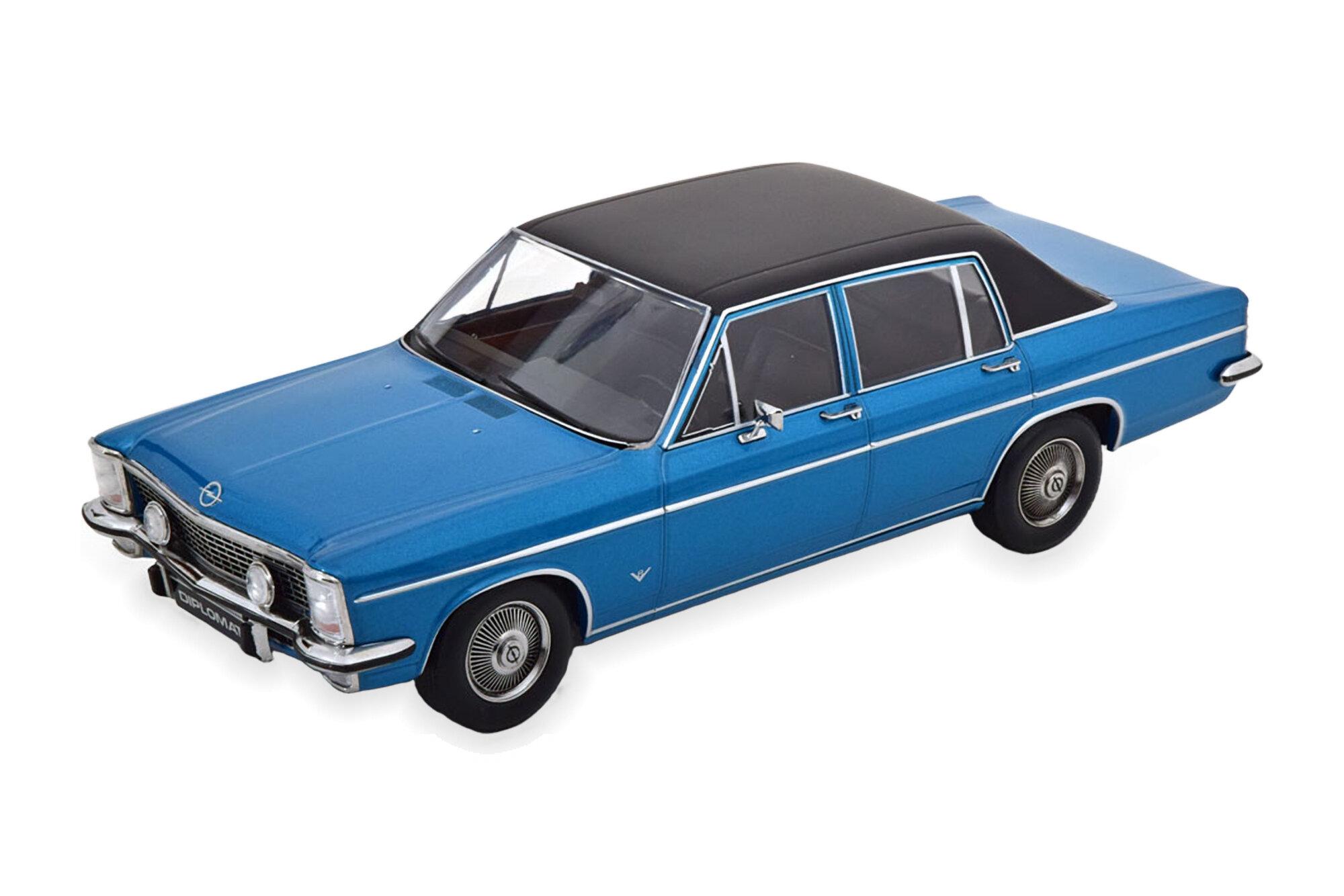 Модель коллекционная NOREV Opel diplomat V8 1969 bluemetallic matt-black