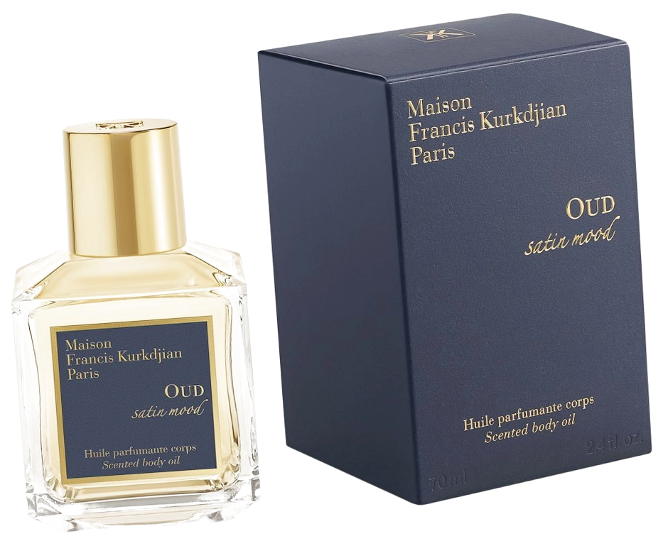 Масло для тела для женщин и мужчин Kurkdjian Oud Satin Mood 70 мл - Мейсон Франсис Уд Муд