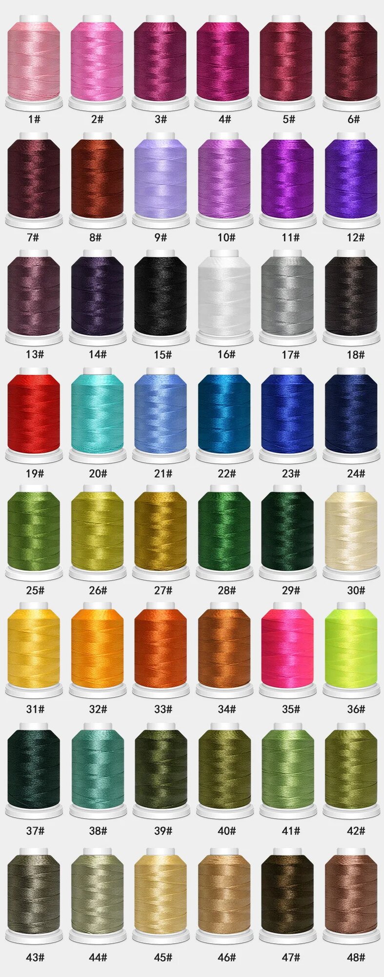 Нейлоновый шнур 0,3 мм для рукоделия 500 м Tell us Color No.
