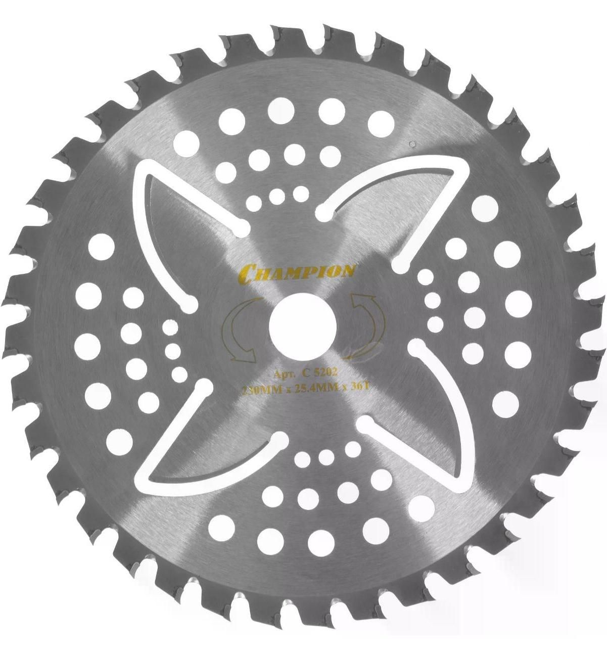 Нож с зубцами из твердого сплава Wind 36/230/25,4(SRM-330ES/SRM-350ES,4605, T433, T523, T437, T517, T438)
