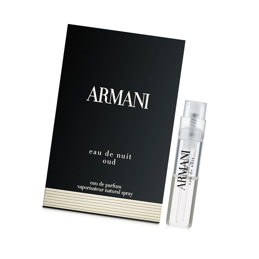 Миниатюра мужской парфюмерной воды Giorgio Armani Eau De Nuit Oud 1.2 мл