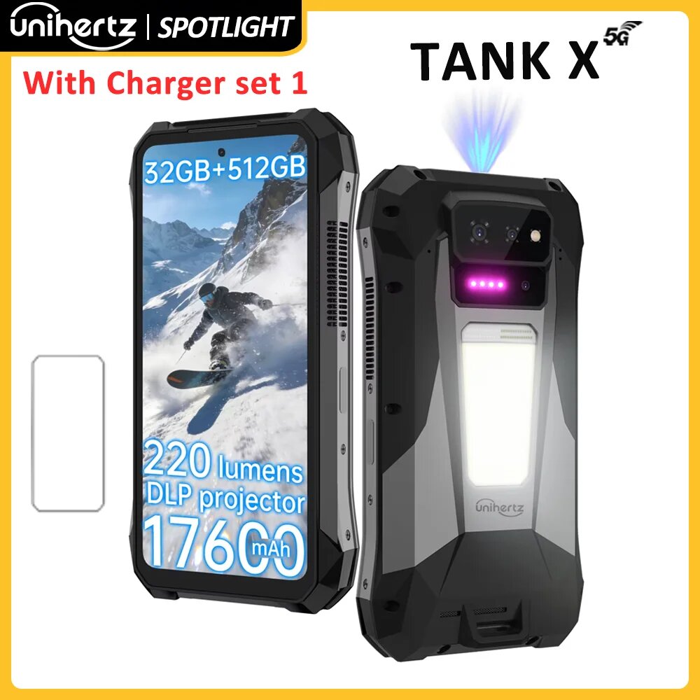 Смартфон unihertz 8849 Tank X, 16/512ГБ, global