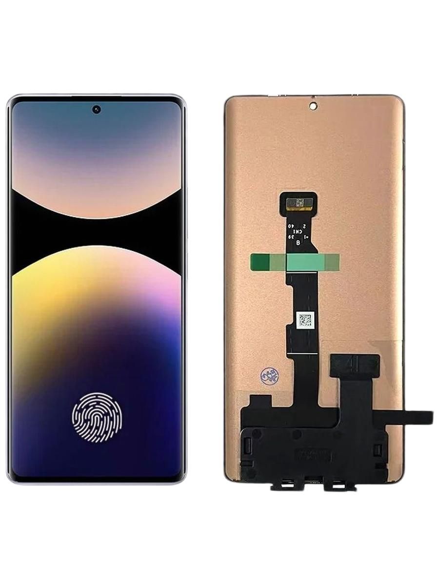 Дисплей для Xiaomi Redmi Note 14 Pro 4G (24116RACCG) в сборе Черный - OR + набор инструментов и клей