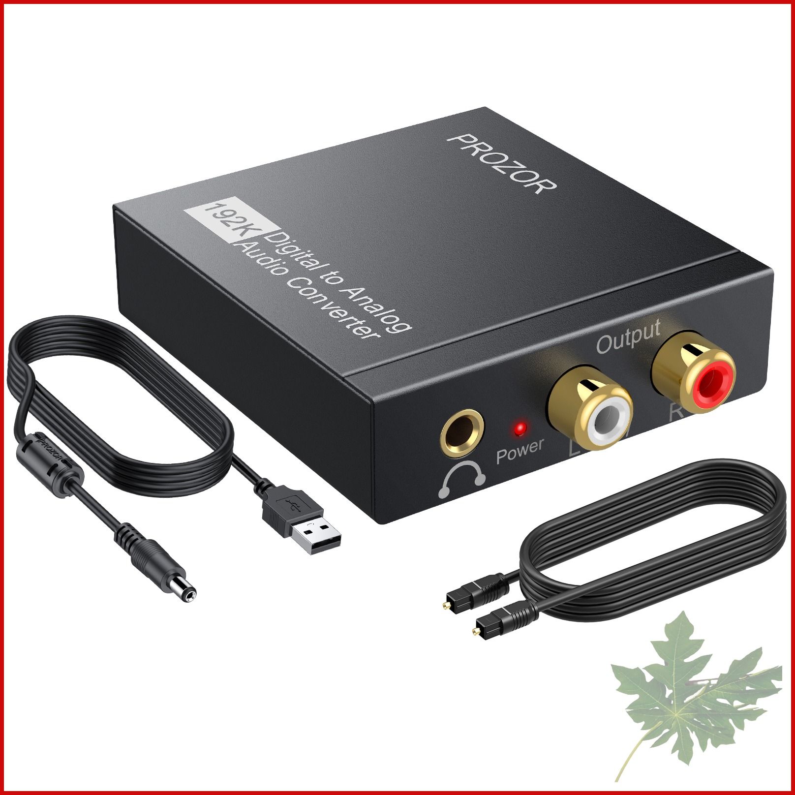 Переходник адаптер аудио конвертер DAC Digital SPDIF Optical to Analog L R RCA 3.5Mm AUX Stereo Audio Adapter