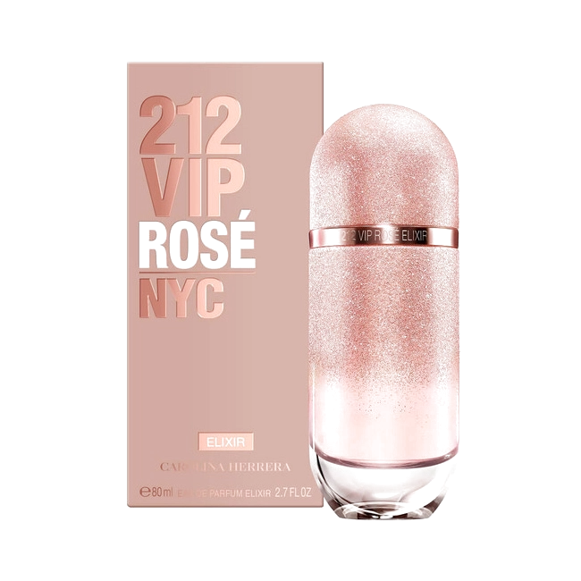 Carolina Herrera 212 VIP Rose Elixir 80 мл - парфюмерная вода женская / 212 Вип Эликсир Розы