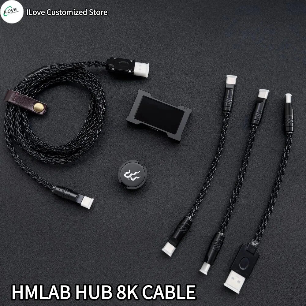 Кабель HMlab Pro hub + Cable set, Белый/Silver — фото 1