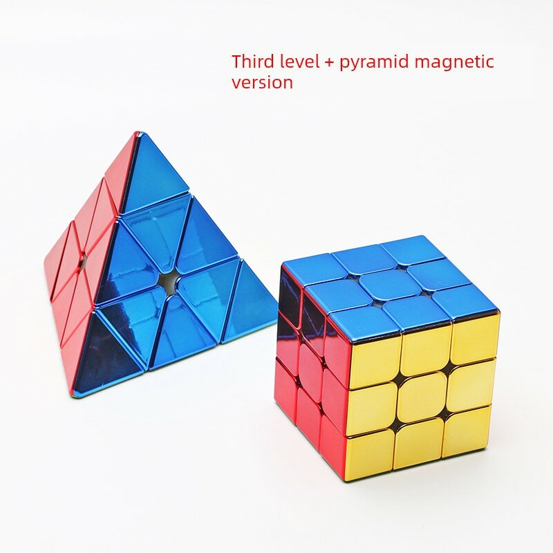Shengshou 3x3 и Пираминкс Магнитный Скоростной Куб Набор для Спидкубинга