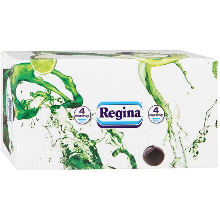 Салфетки бумажные Regina Delicatis 4 слоя 110 шт