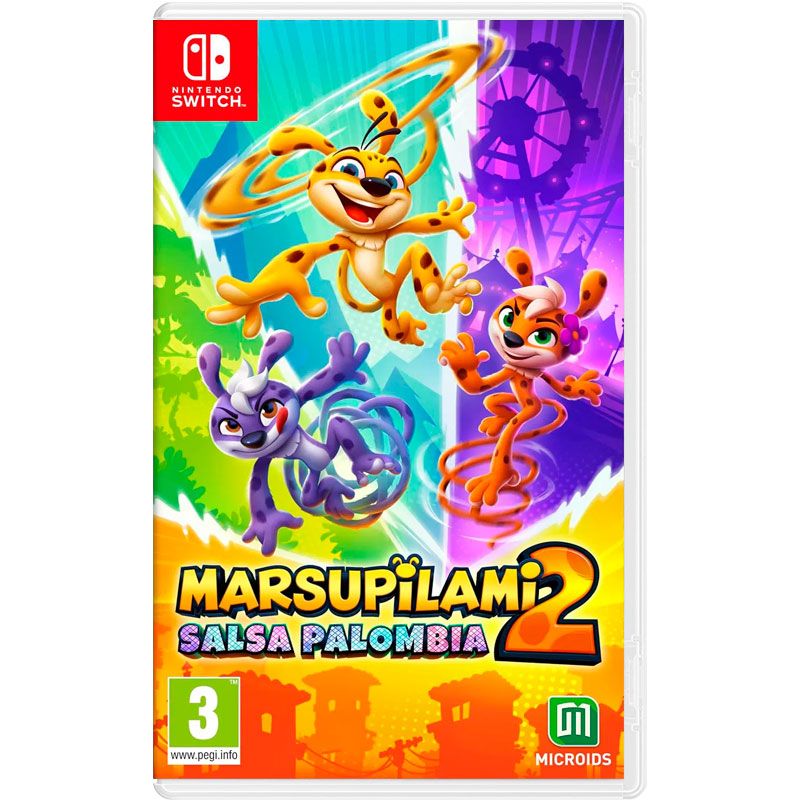 Игра Marsupilami 2: Salsa Palombia (английская версия) для Nintendo Switch