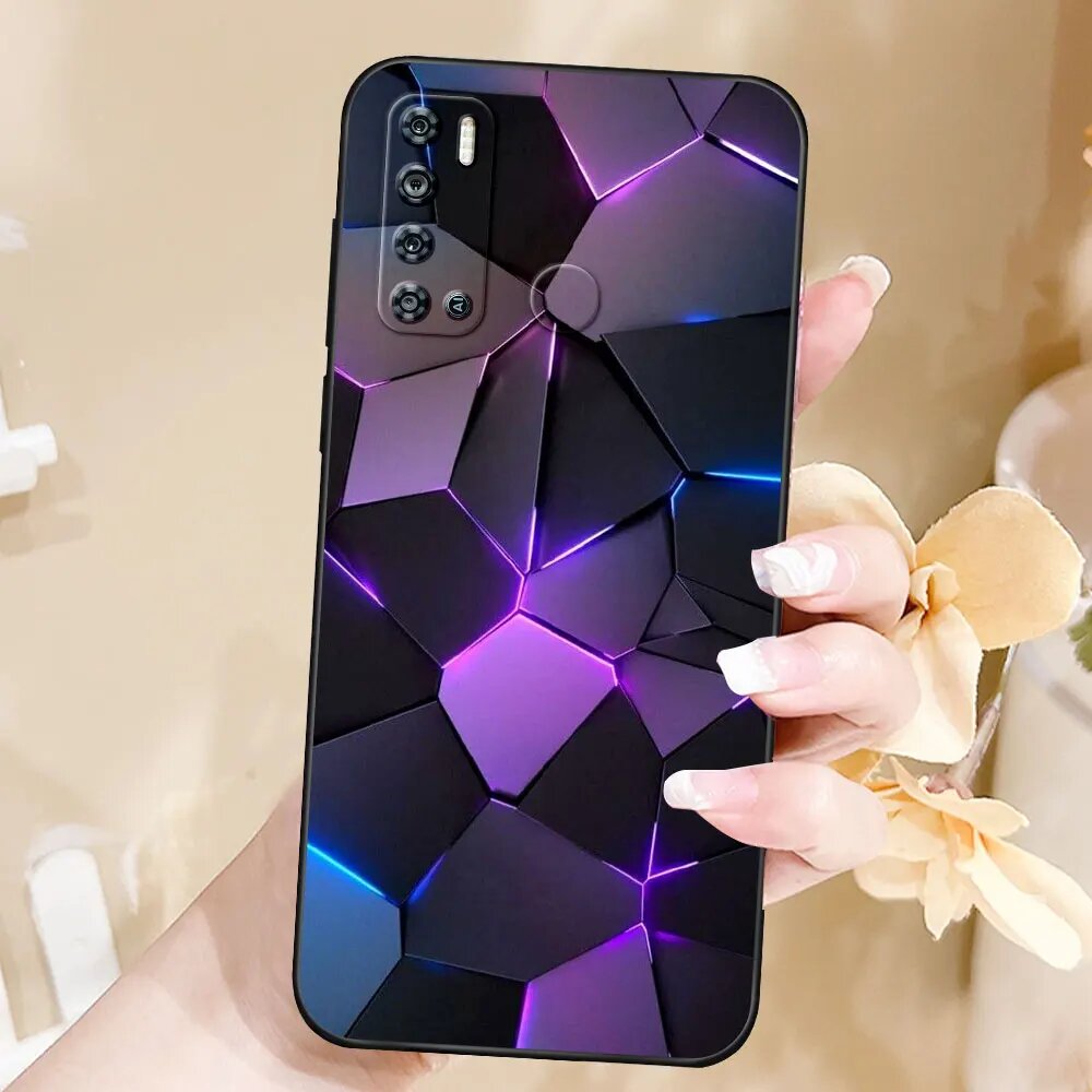 Чехол для Tecno Pouvoir 4 Coque TPU Мягкий Силиконовый Модный чехол для телефона Tecno Pouvoir B0781