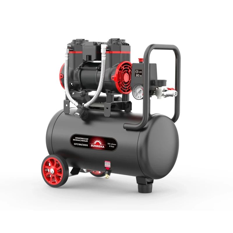 Компрессор безмасляный SUNREKA GFC190/20DS