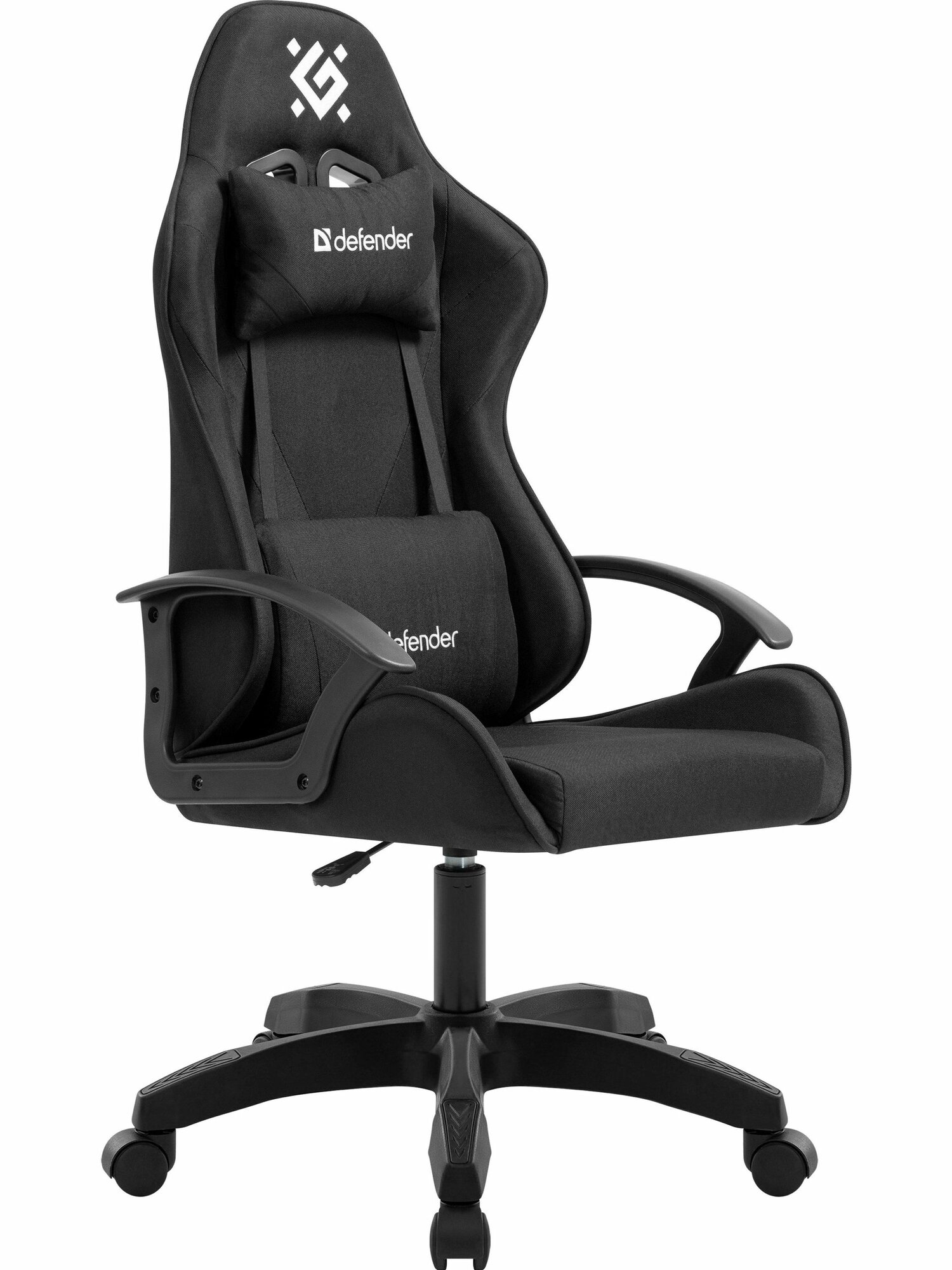Кресло компьютерное игровое Defender Lanid Черный, класс 2, ткань