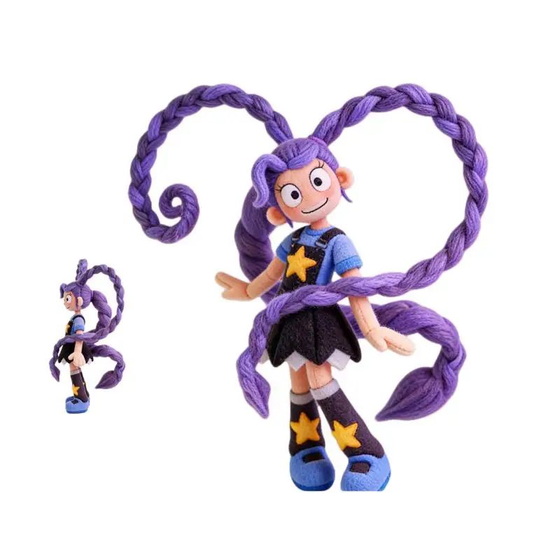 Игрушка мягкая аниме Poppy Playtime Lily Lovebraids / Лили Лавбрэйдз плюшевая игрушка 30 cm