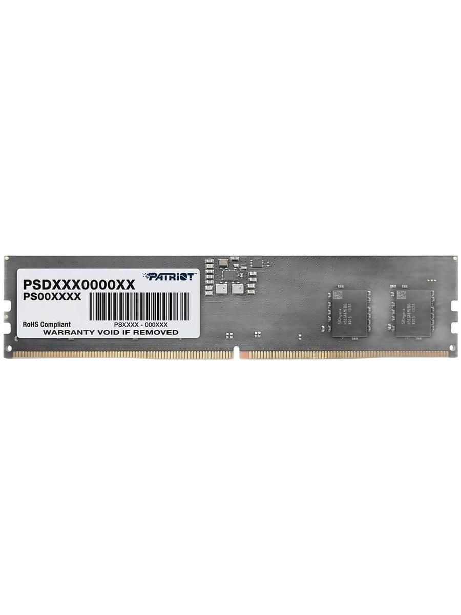 Patriot Memory Оперативная память DDR5, 4800 МГц, 1 x 16 ГБ (PSD516G480081)