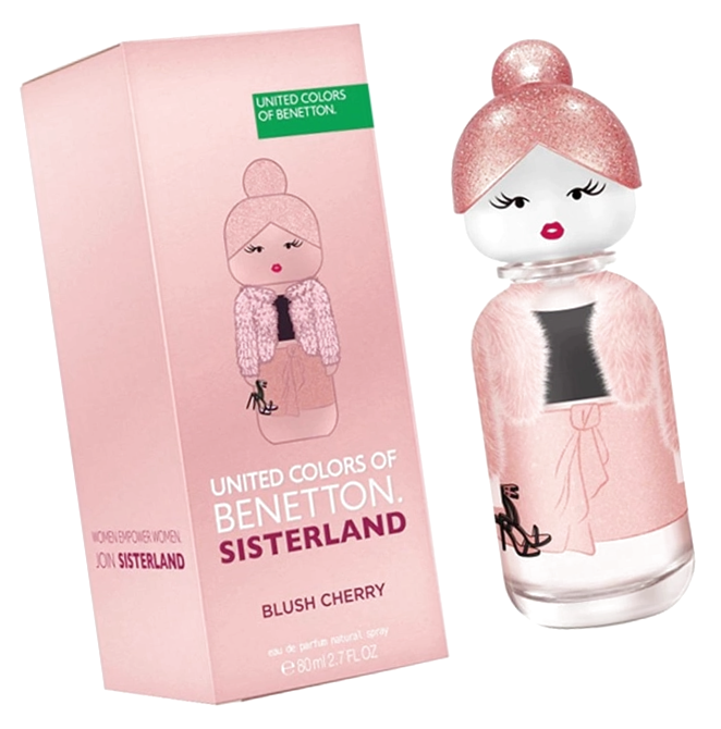 Бенеттон Систерленд Блаш Черри туалетная вода 80 мл для женщин - Sisterland Blush Cherry