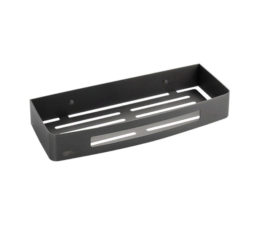 Полочка одинарная, прямоугольная, литая, 22 см GFmark 78362