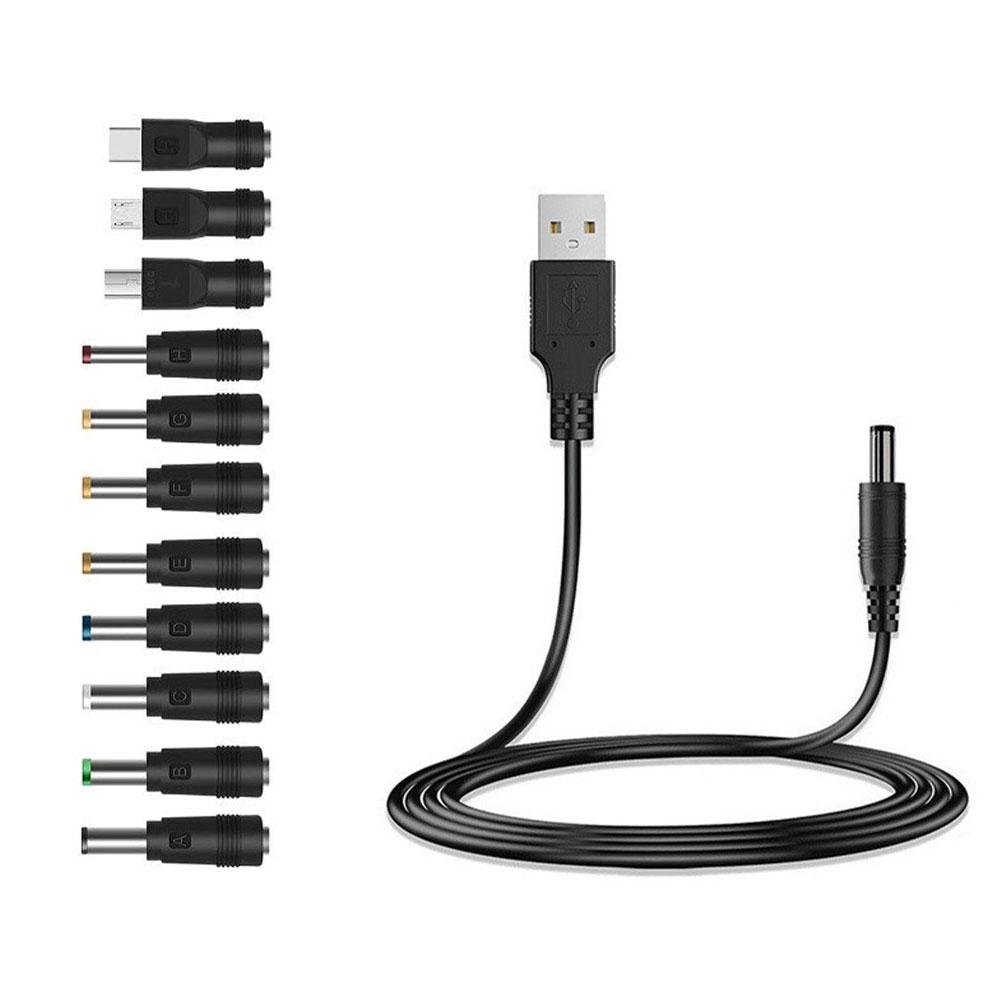 Зарядное устройство, USB-DC 5,5x2,1 мм
