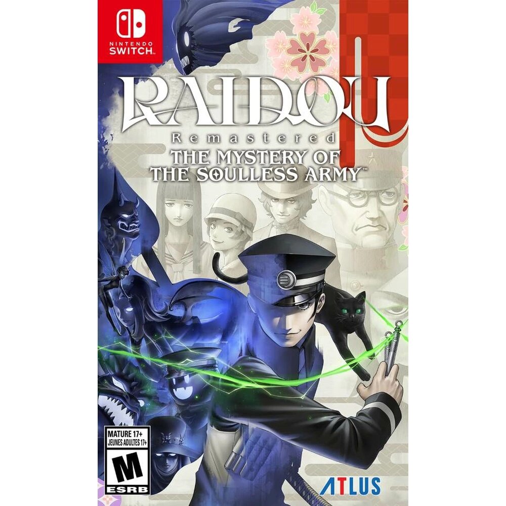 Игра RAIDOU Remastered: The Mystery of the Soulless Army (Nintendo Switch) Atlus Картридж 12+