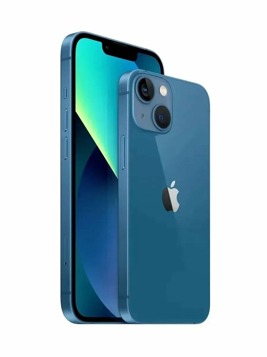 Apple Смартфон iPhone 13 mini, 4 ГБ /128 ГБ, синий, Nano SIM