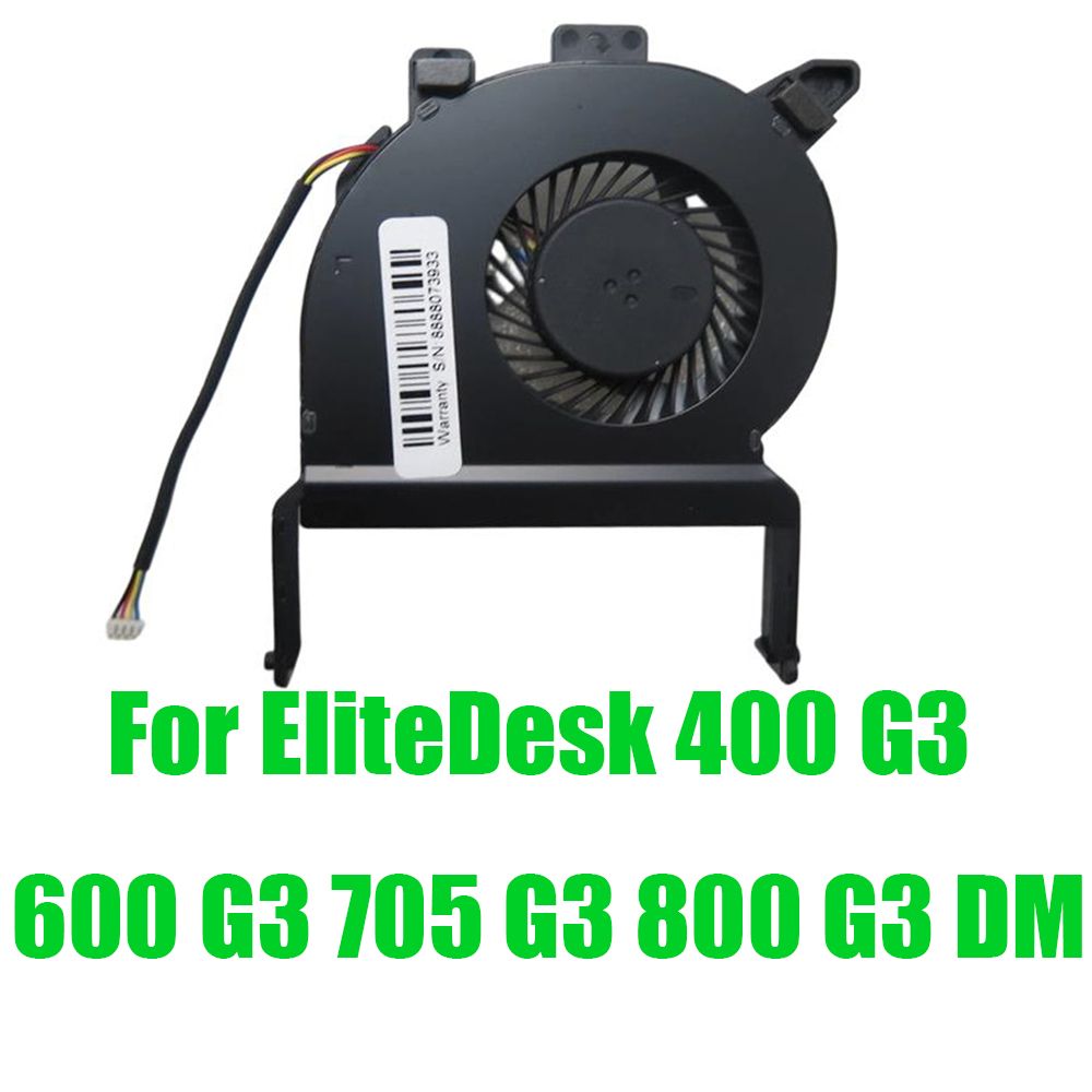 Для HP для EliteDesk 400 G3 600 G3 705 G3 800 G3 DM 810571-001 914266-001 BUC0712HB-00, DFB593512MN0T FH0A FB08013M12SPA DC12V. Вентилятор для процессора мини-ПК, совместимый с