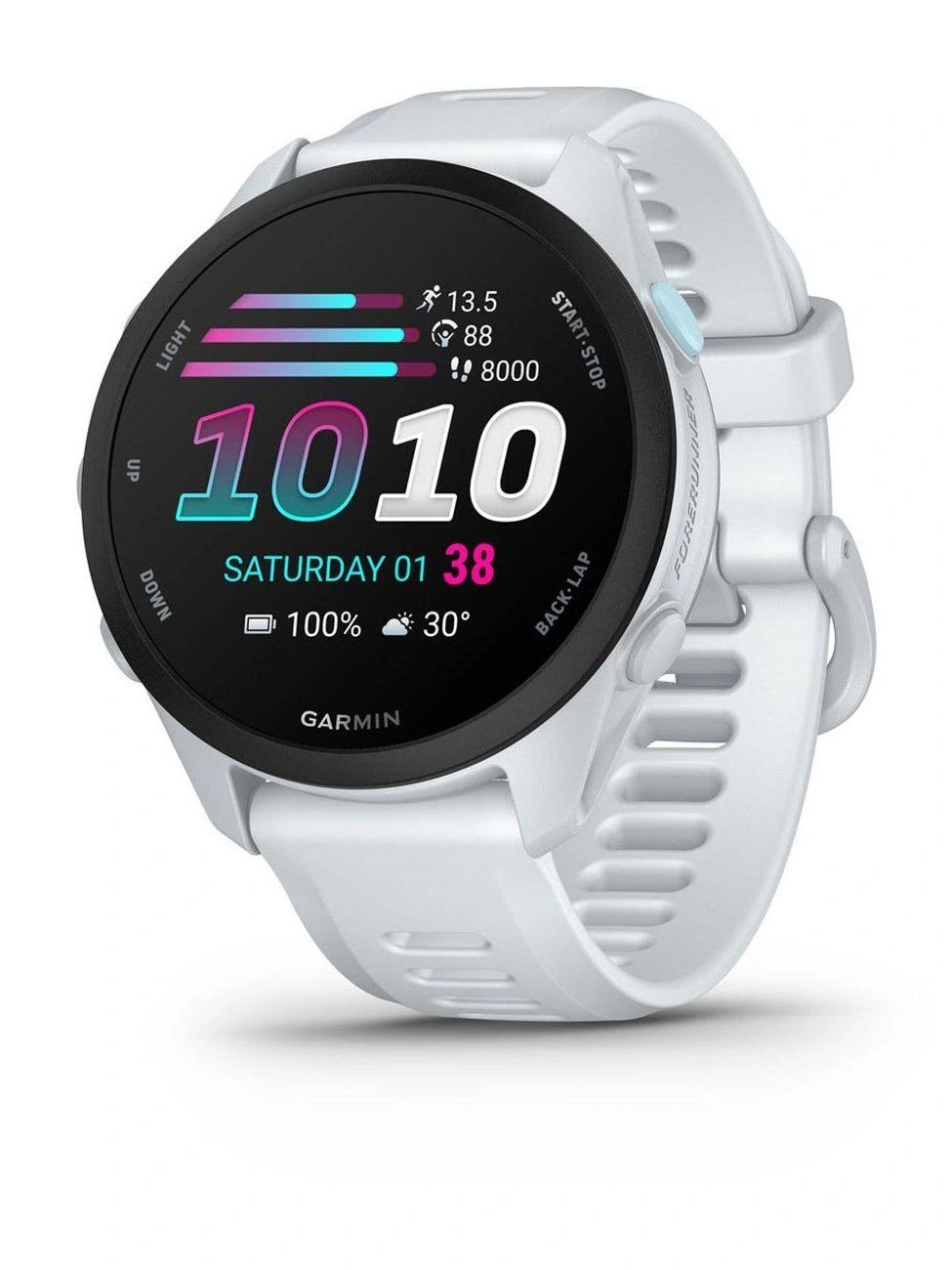 Спортивные часы Garmin Forerunner 70 белые 42,6мм