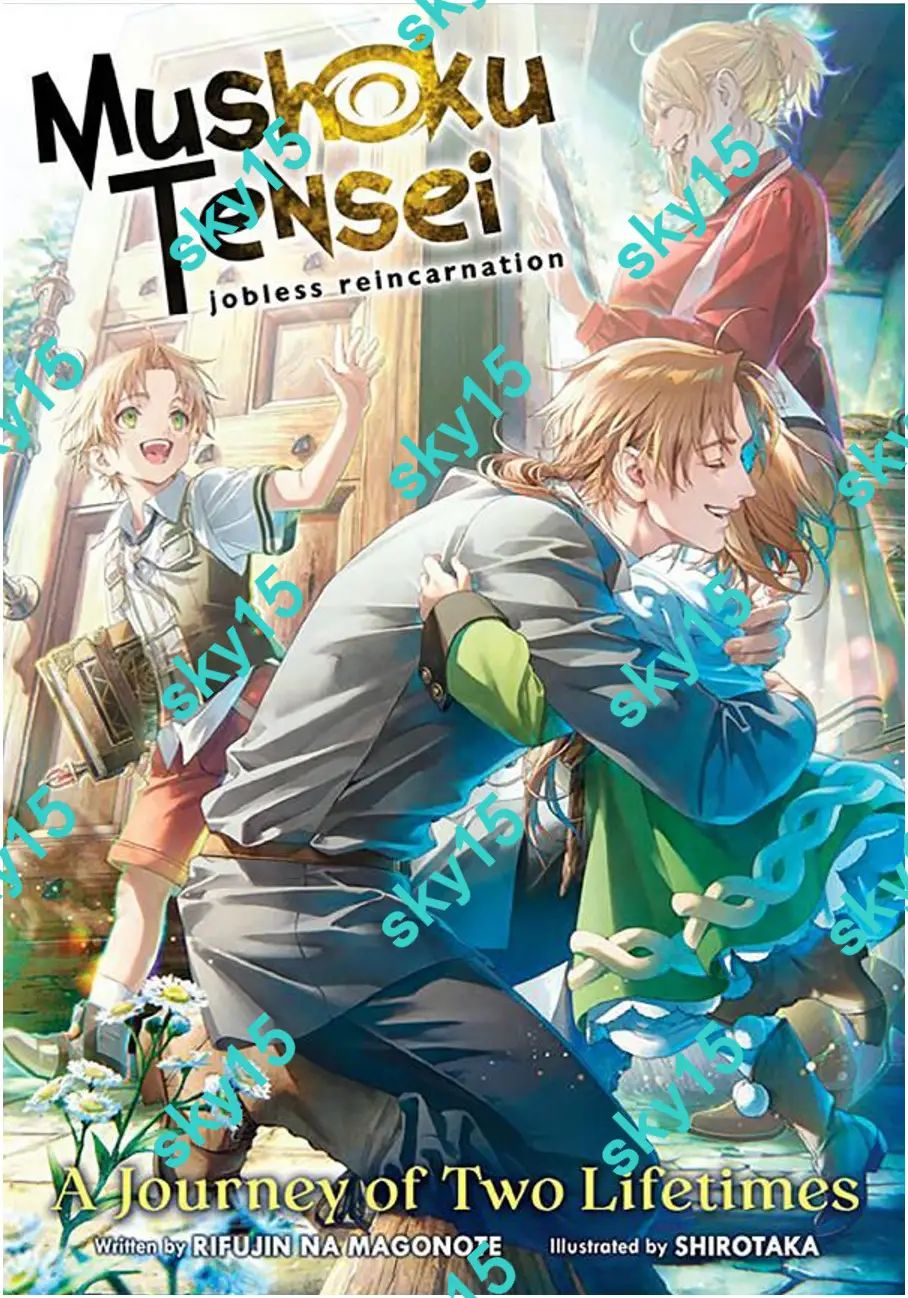 Mushoku Tensei Jobless Reincarnation A Journey of Two Lifetimes by Rifujin na Magonote, Japanese Isekai Light Novel Paperback