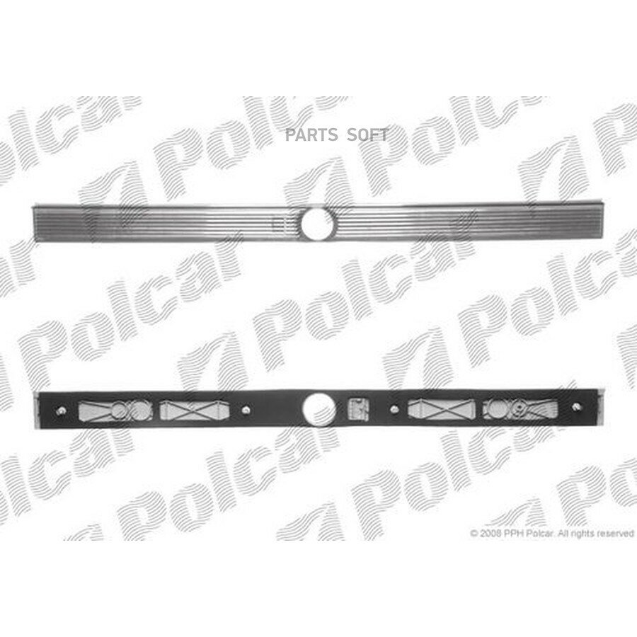 502491_Заглушка задняя от официального дистрибьютора, POLCAR, артикул 502491