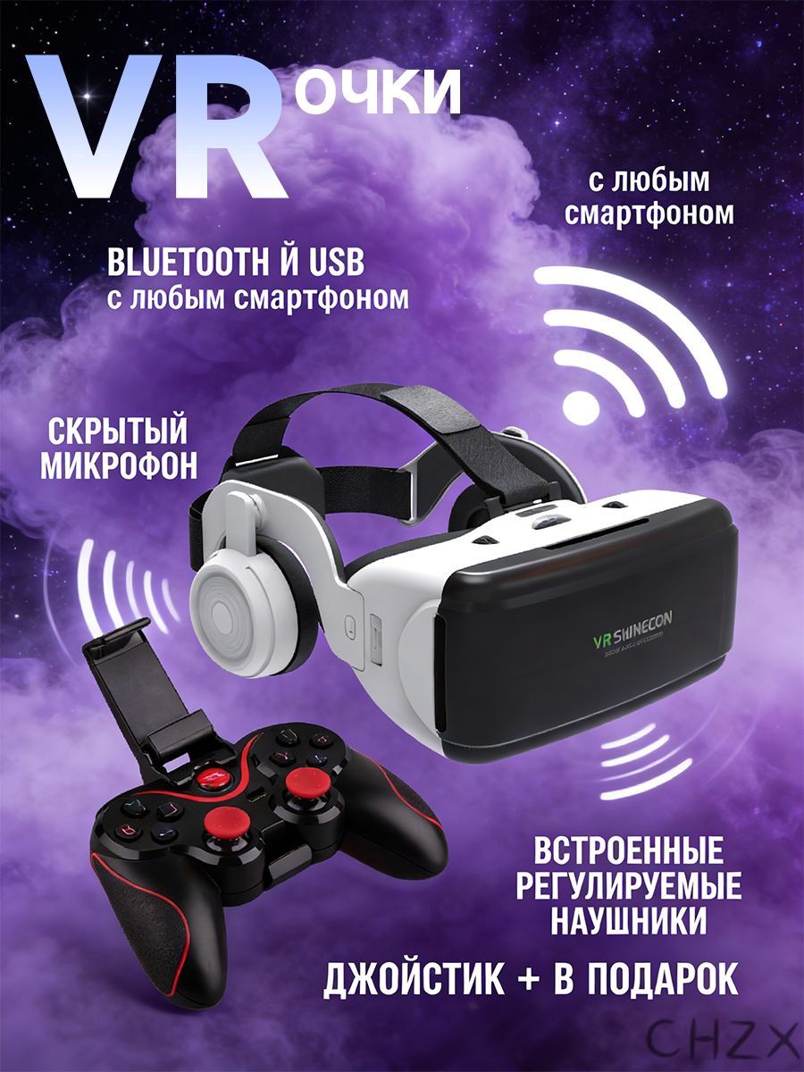Очки виртуальной реальности для телефона VR Pro