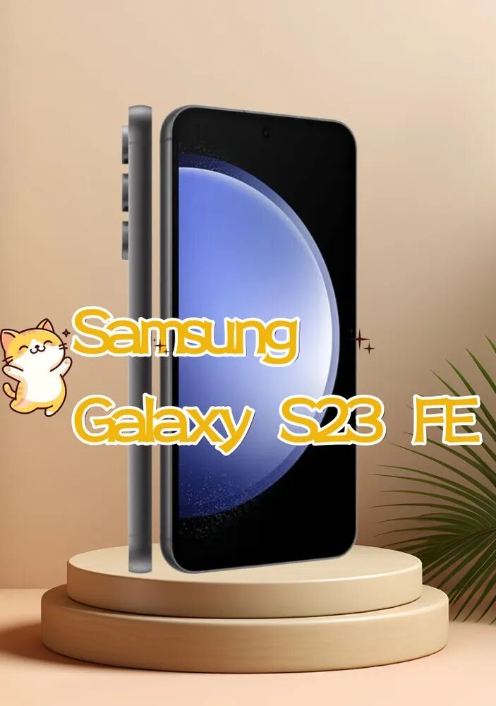 Samsung Смартфон Galaxy S23 FE 5G Двойная SIM-карта 8/128 ГБ, темно-коричневый, черно-серый
