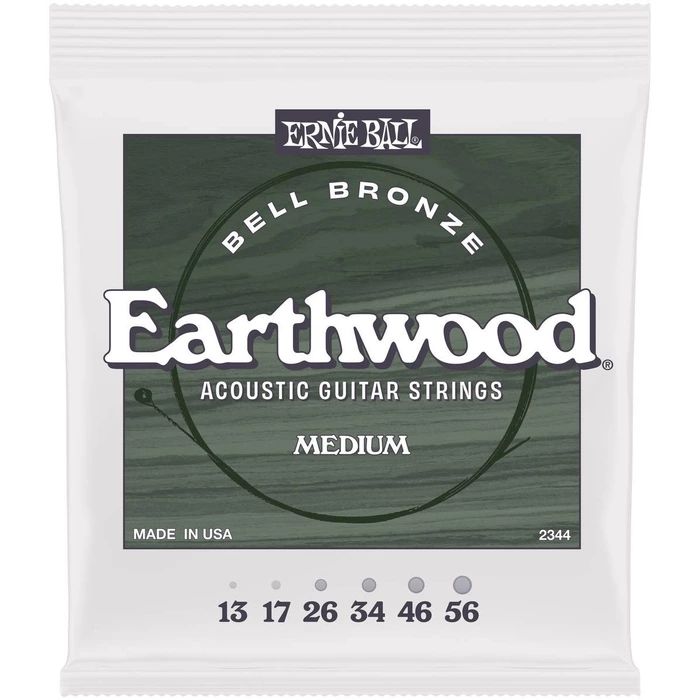 Ernie Ball 2344 Комплект струн для 6-струнной акустической гитары 13-56