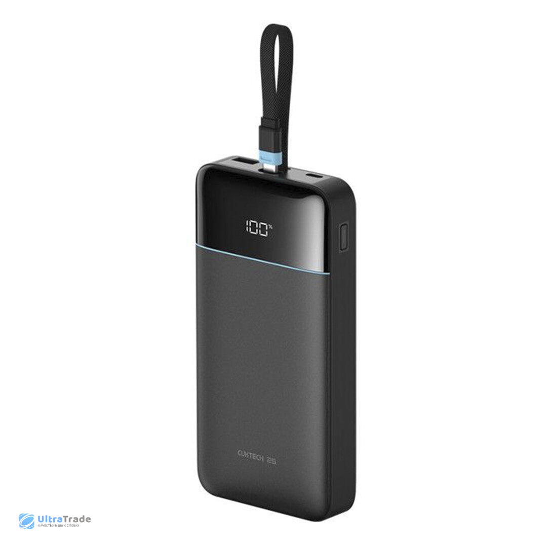 Внешний аккумулятор Xiaomi CUKTECH 25 Power Bank 25000mAh 120W Titanium Black (LPB252N)