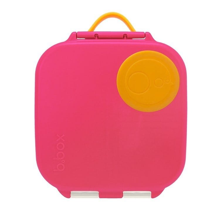 Пищевой контейнер b.box mini lunchbox, strawberry shake, для детей, розовый, 1,5 л, 21х15х6 см