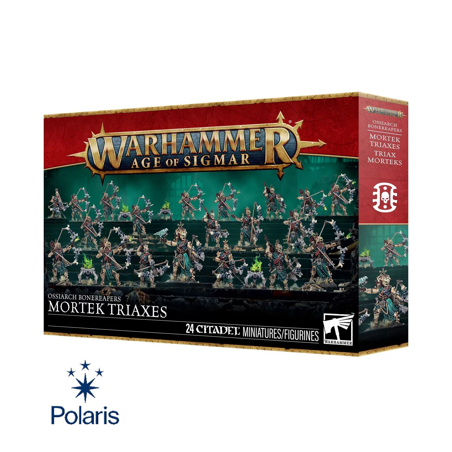 Warhammer Age of Sigmar Ossiarch Bonereapers Mortek Triaxes Набор миниатюр 24 Citadel