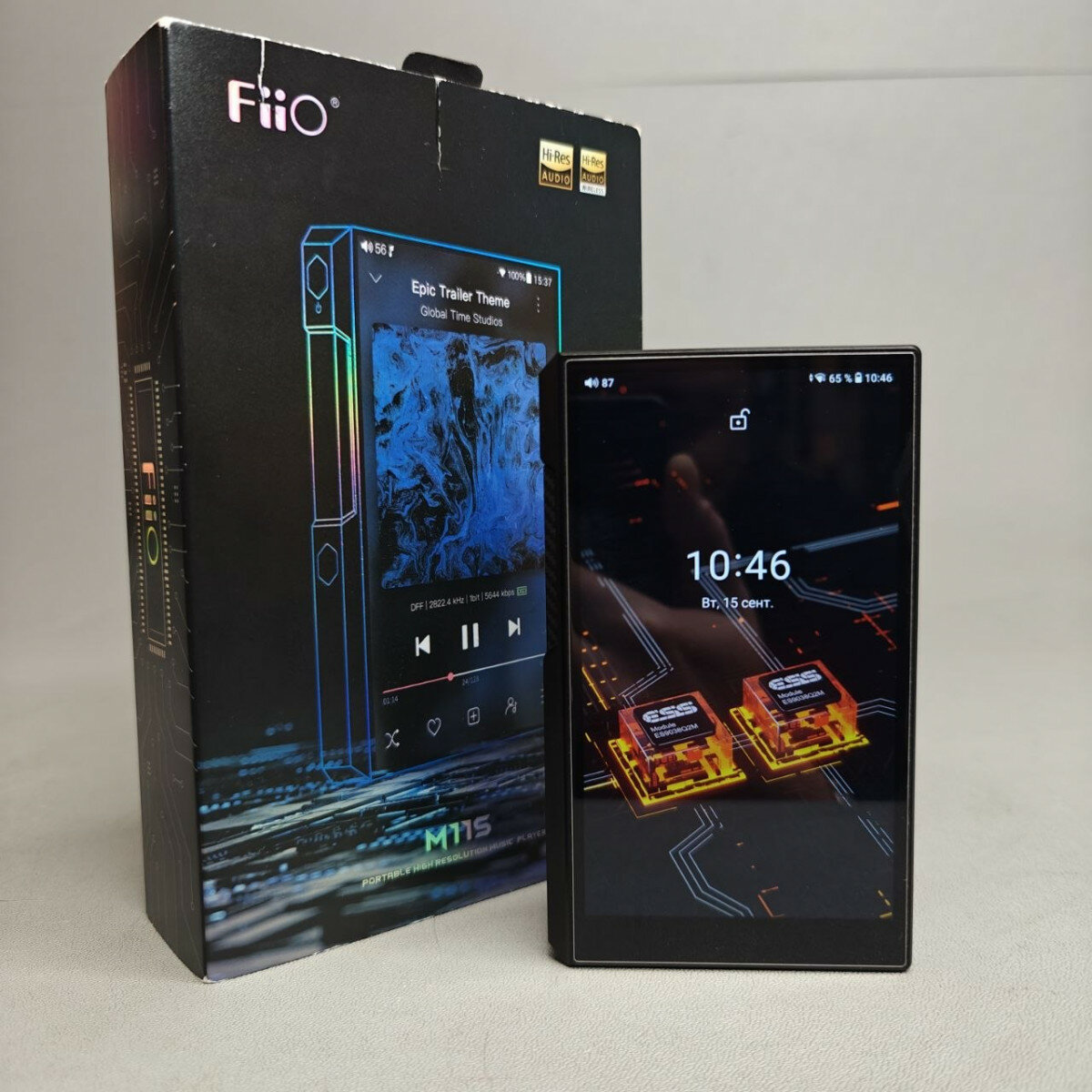 Портативный Hi-Fi-аудиоплеер FiiO M11S