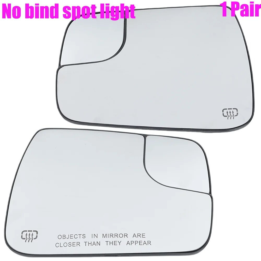 Стеклянные линзы зеркала заднего вида для Dodge Ram 1500 2019 2020 2021 2022 2023 1 pair No blind
