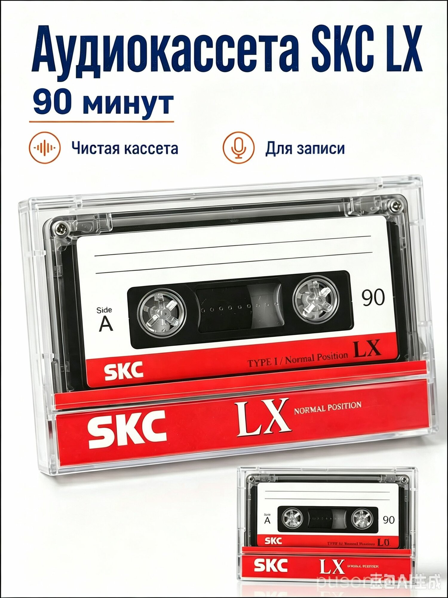 Магнитофонная лента, 90 мин
