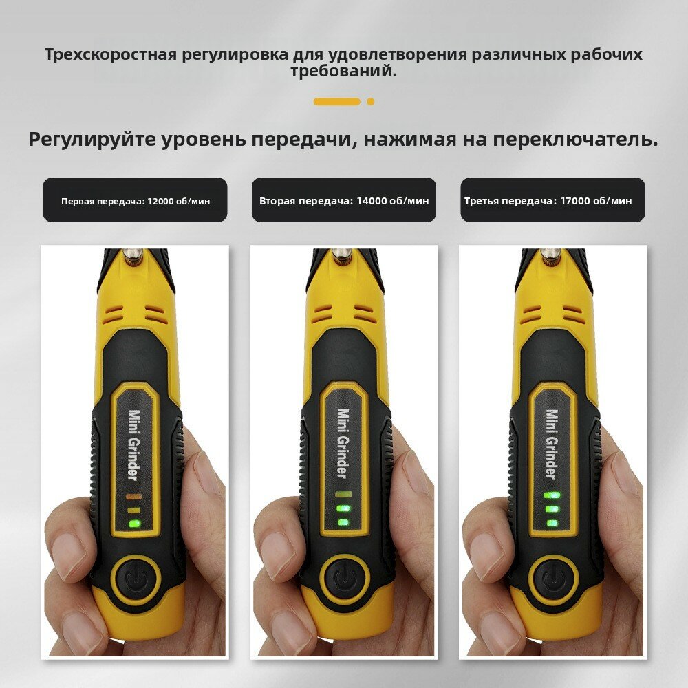 Миниатюрная портативная ручная электрическая шлифовальная машина для домашнего использования, многофункциональный инструмент для резьбы по дереву, набор для полировки и шлифовки нефрита в наличии.