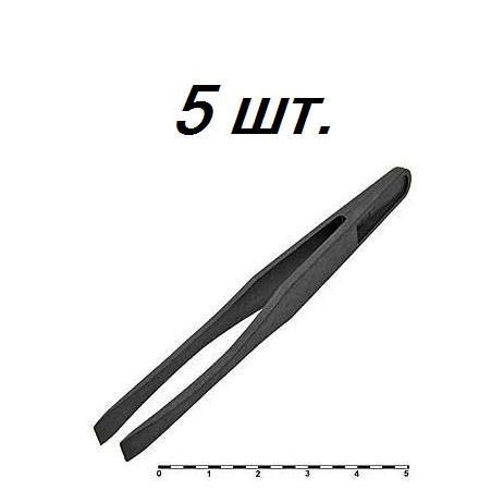 5шт Пинцет 1PKTZ103 антистатический пластик