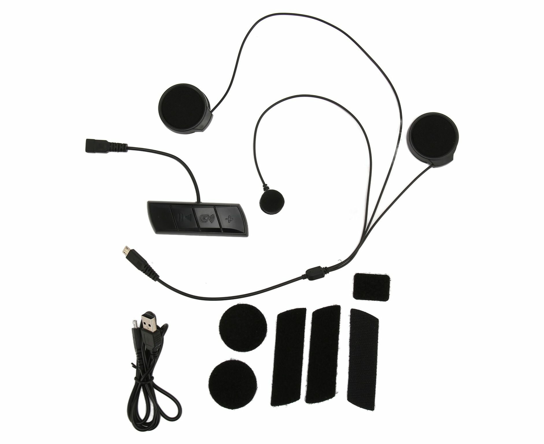 Мотоциклетная Bluetooth 5.0 гарнитура для шлема, GPS, громкая связь, водонепроницаемая