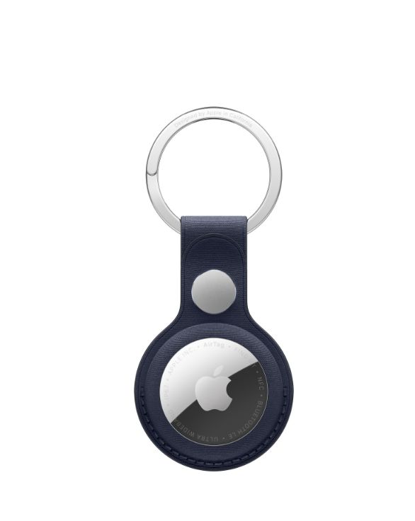 Брелок Apple AirTag FineWoven Key Ring Navy (MKG34)