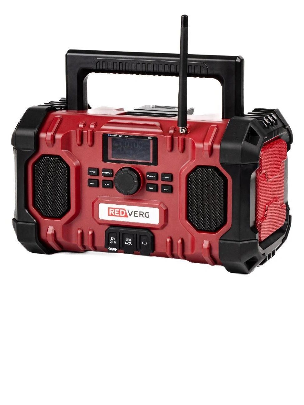 Радиоприемник аккумуляторный Redverg RD-RR18/U с Bluetooth и DAB/FM