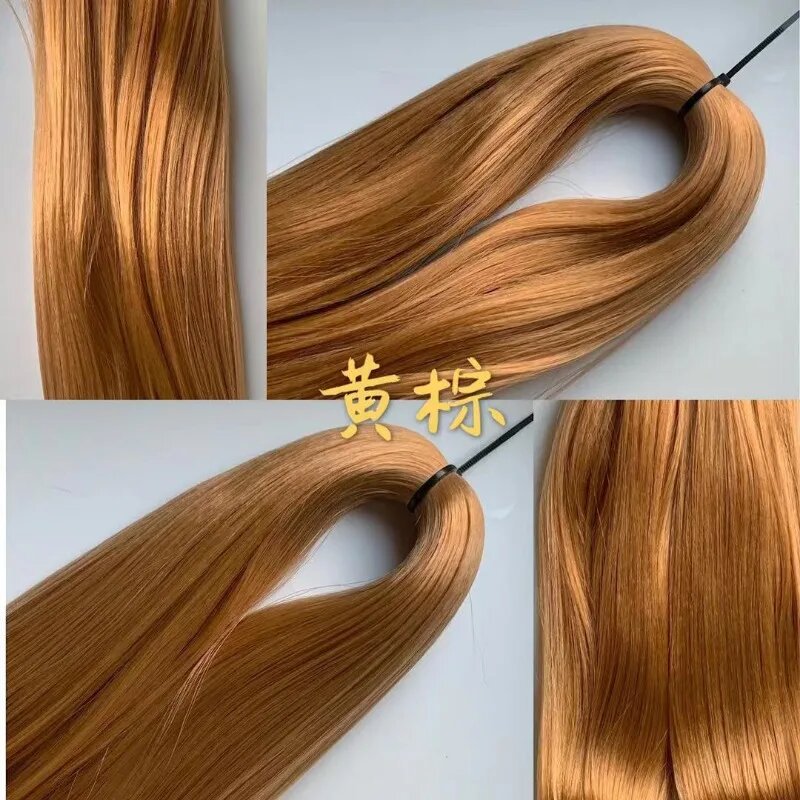 Японский парик для куклы Саран, Color-12