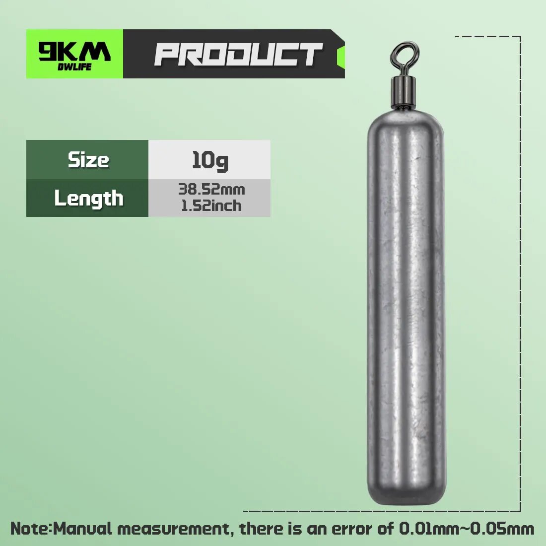 Крючки 9KM DWLIFE из высокоуглеродистой стали 5pcs, 10g