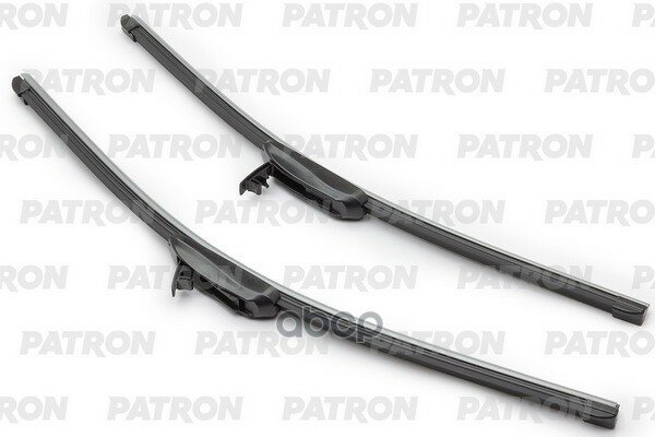 Щетки стеклоочистителя (к-кт) бескаркасные 550 / 500 ММ PATRON арт. PWB550-CS