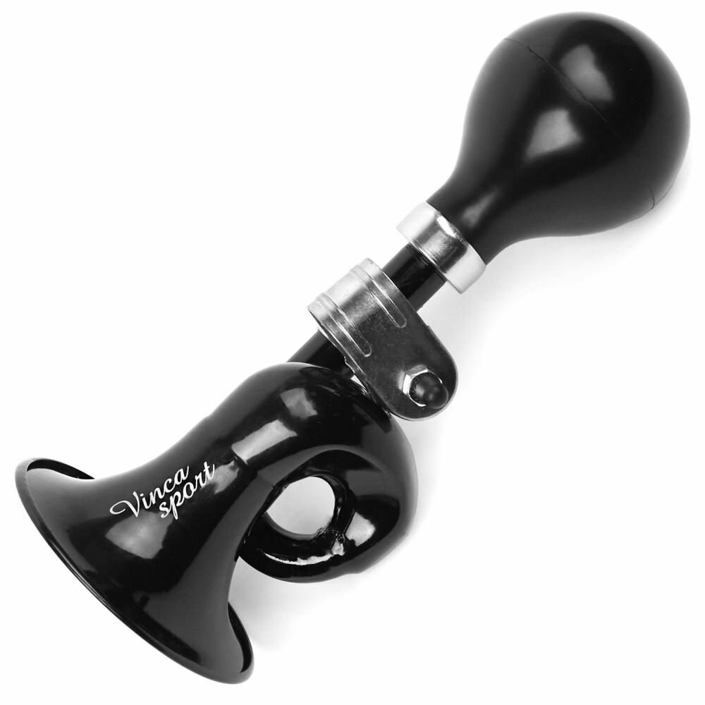 Клаксон металлический HR 279 Vintage black с черной грушей