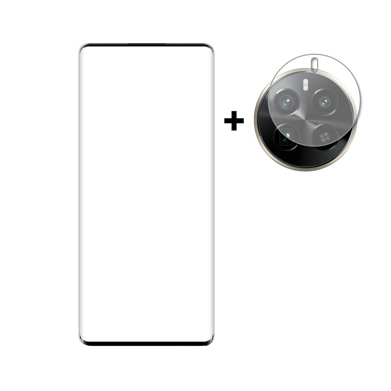 Защитное стекло для Realme GT5 Pro, полное покрытие, закаленное стекло, защита 1Glass-1Camera Film