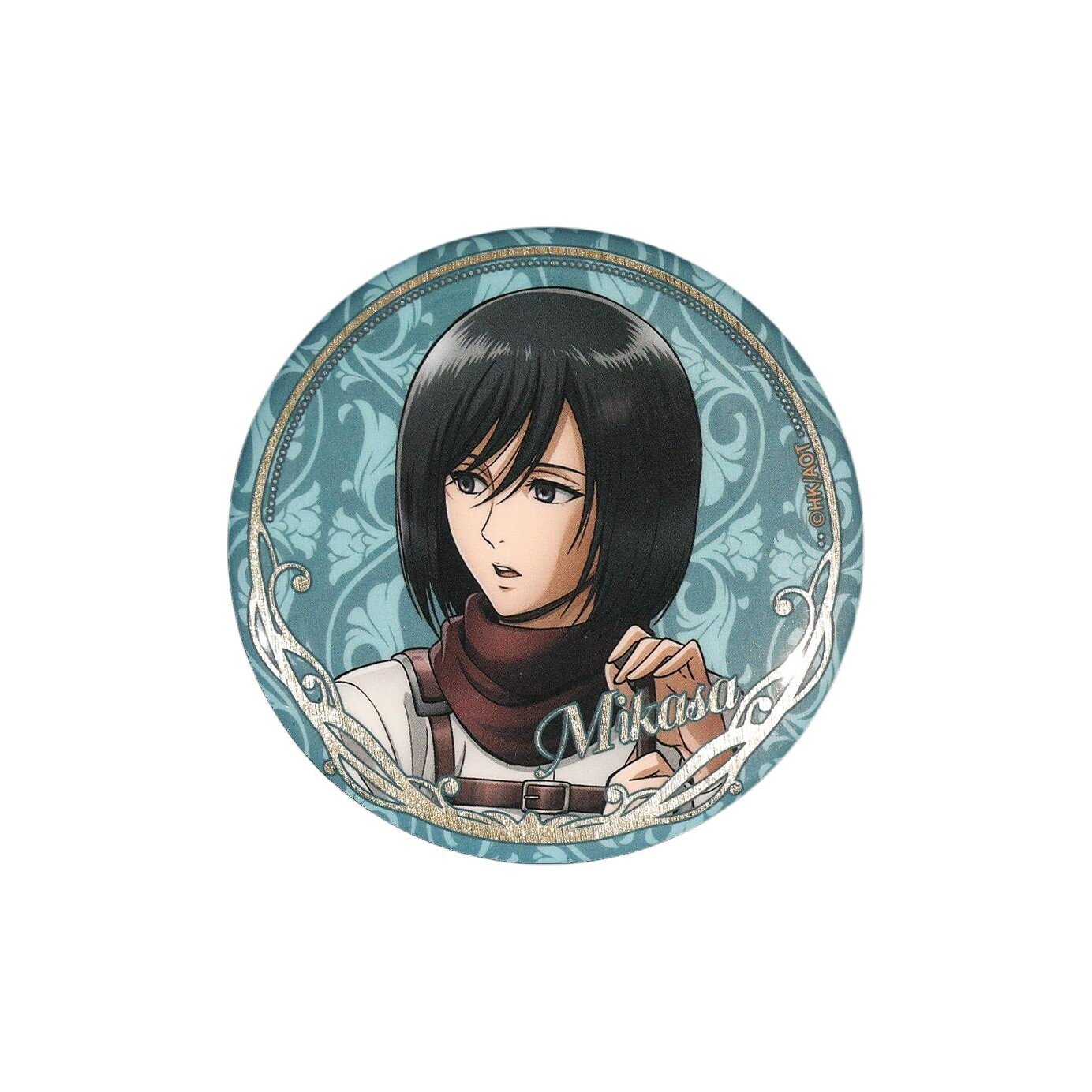 BOOM COMIC Атака Титанов S3 Персонаж ART Значок Levi Allen MIKASA Значки