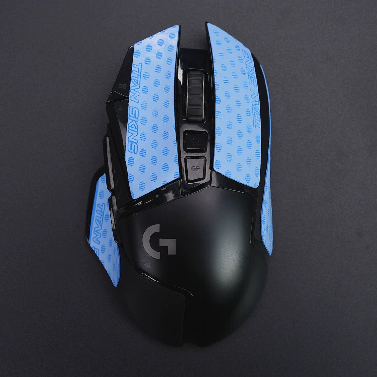 Светло-синий Lizardskins противоскользящие наклейки для мыши G502, Viper и игровых мышей